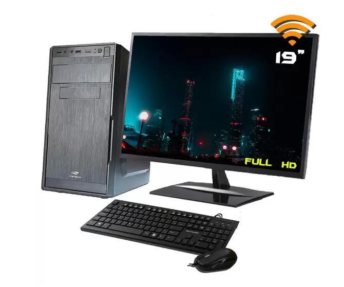 Computador Pc Completo I5 Intel 8gb Ssd 240gb + Wifi Nfe - 4Office ...