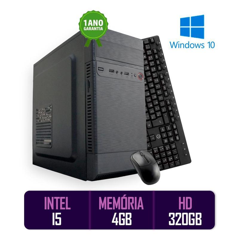 Computador Pc Cpu Completo Intel Core I5 4gb 320gb Dvd Kit Bestcorp ...