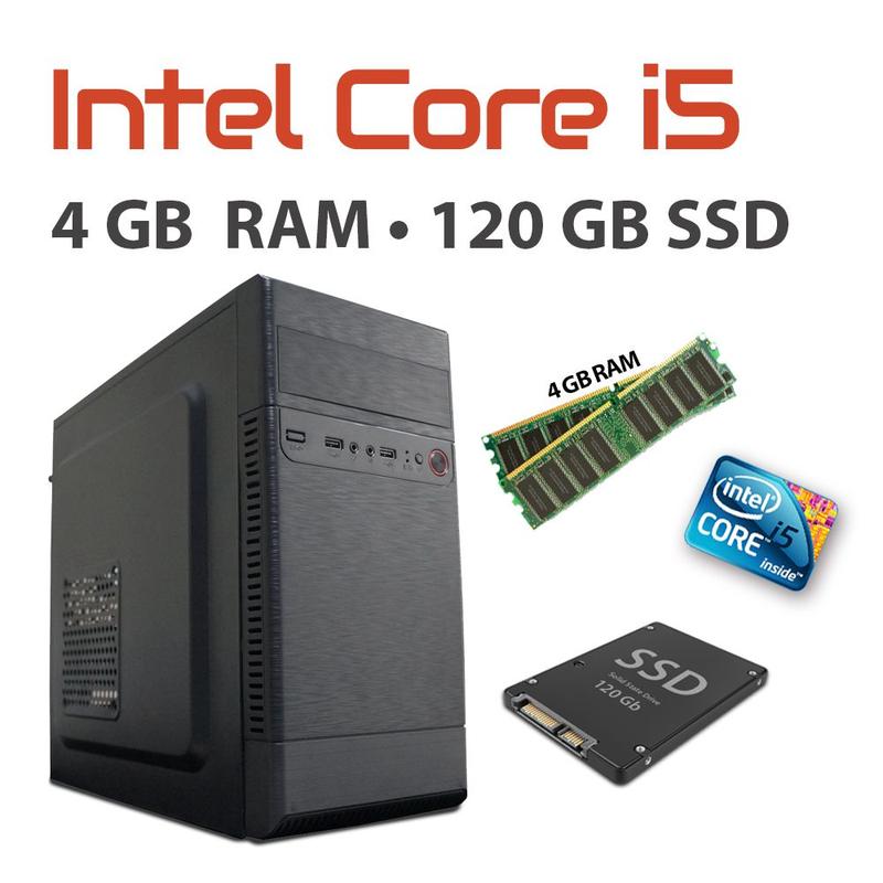 Computador Pc Digital Intel Core I5 Ram 4GB Ssd 120GB Cpu Hdmi - Rainha ...