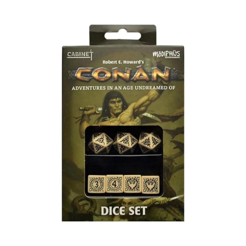 Conan 2D20 Kit de Dados Dice Set - RPG - New Order - Dados - Magazine Luiza