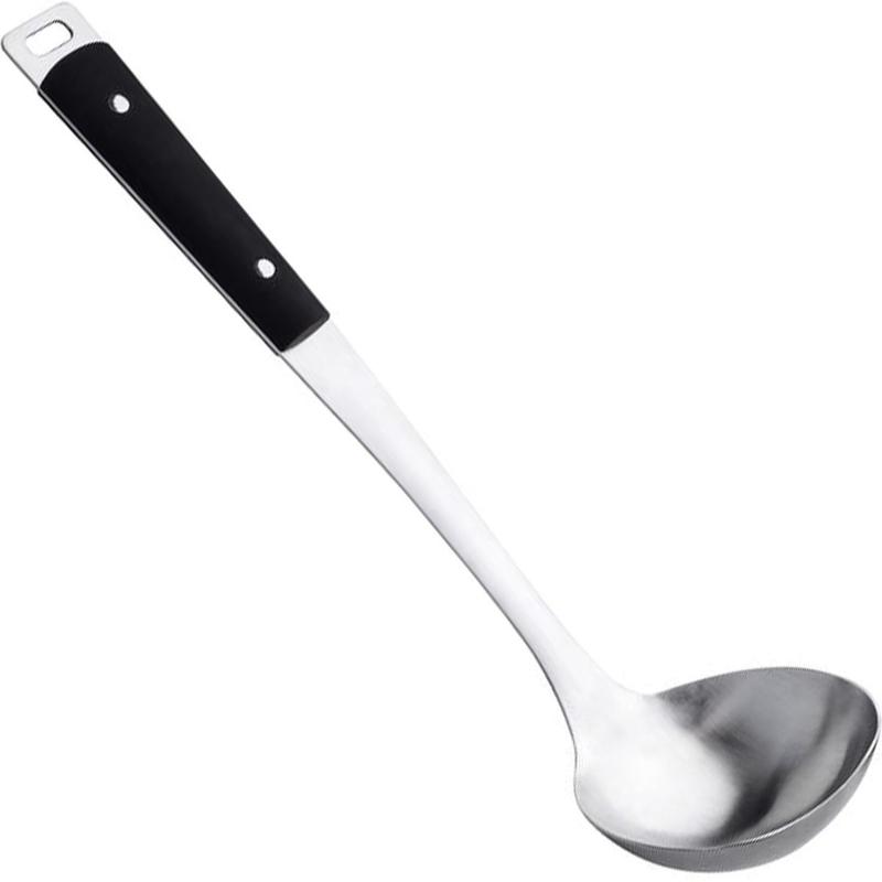 Concha De Sopa Concha De Feijão Cozinha Inox Cabo Borracha - Prat-k ...