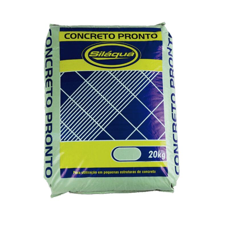 Concreto Pronto Blocos Tijolos Massa Pronta Reveste 20kg - SILÁQUA ...