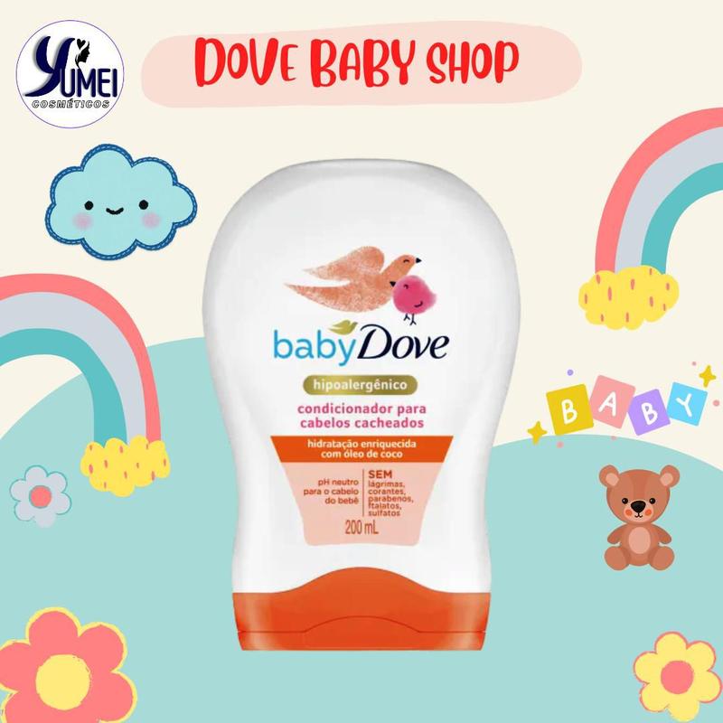 Condicionador Baby Dove 200ml cabelos cacheados óleo de coco - Unilever ...