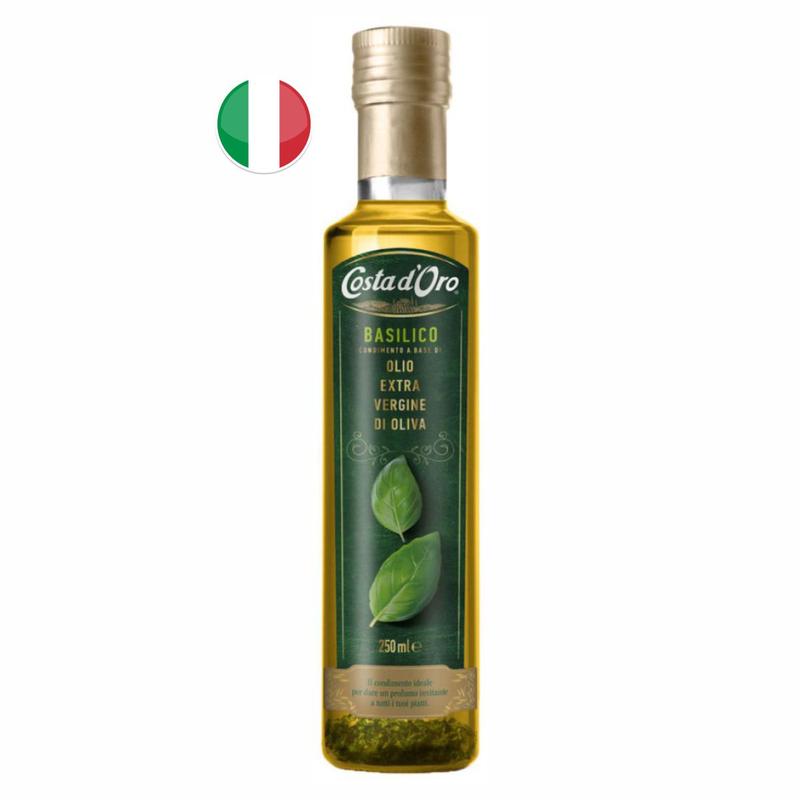 Condimento Italiano Azeite de Oliva Com Manjericão Costa D'oro 250ml ...