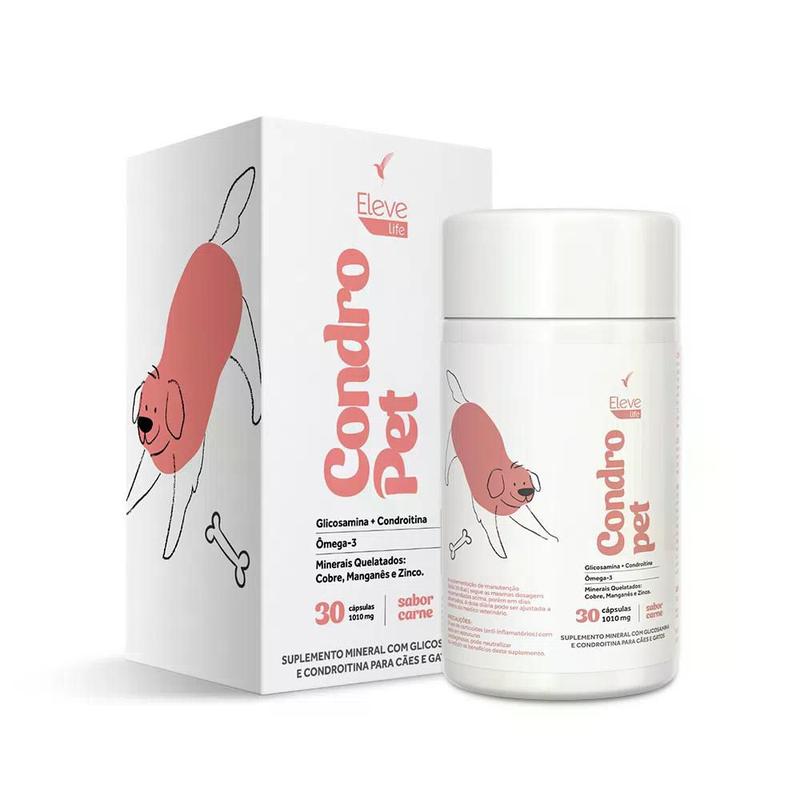 Condro Pet - Articulações fortes para seu pet 1010 mg - ELEVE LIFE ...