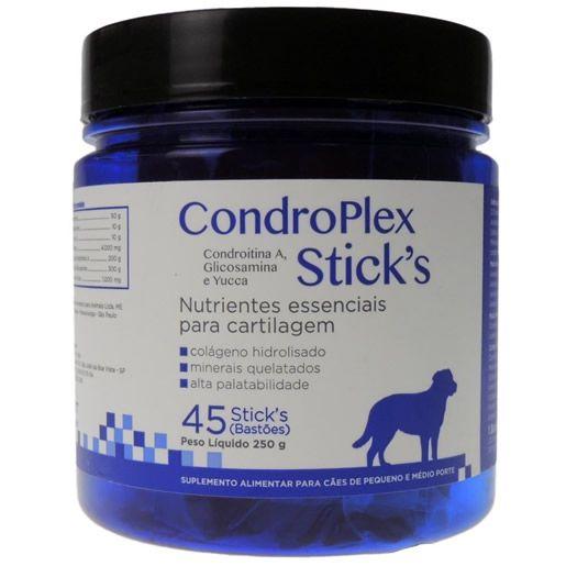 Condroplex Sticks com 45 Unidades - Avert - Vitaminas e Suplementos ...