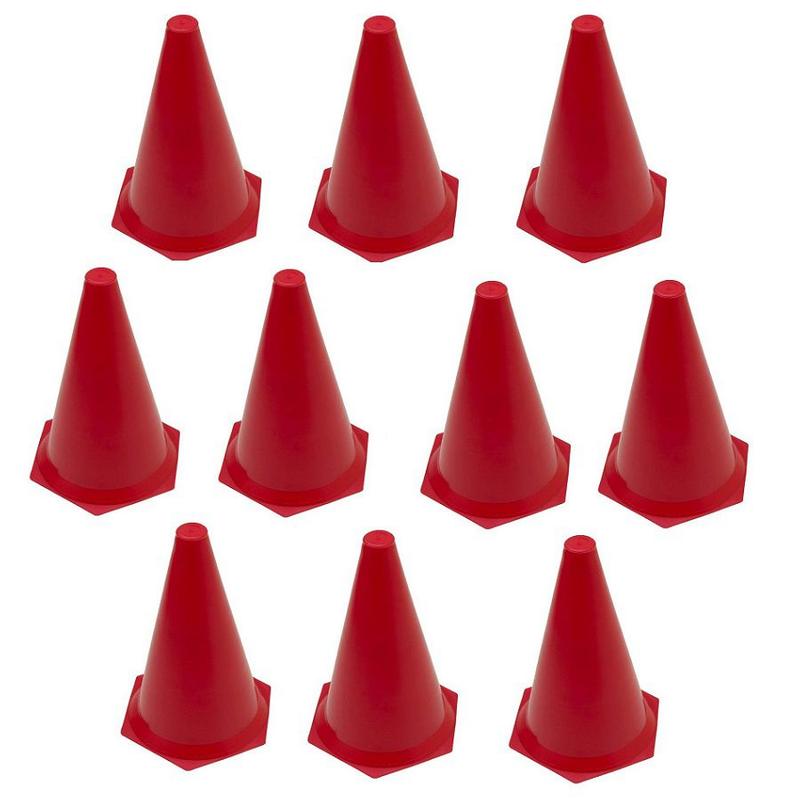 Cone de Agilidade 23cm (Kit com 10 Cones) - LDM - Plastcor - Mini Cone ...