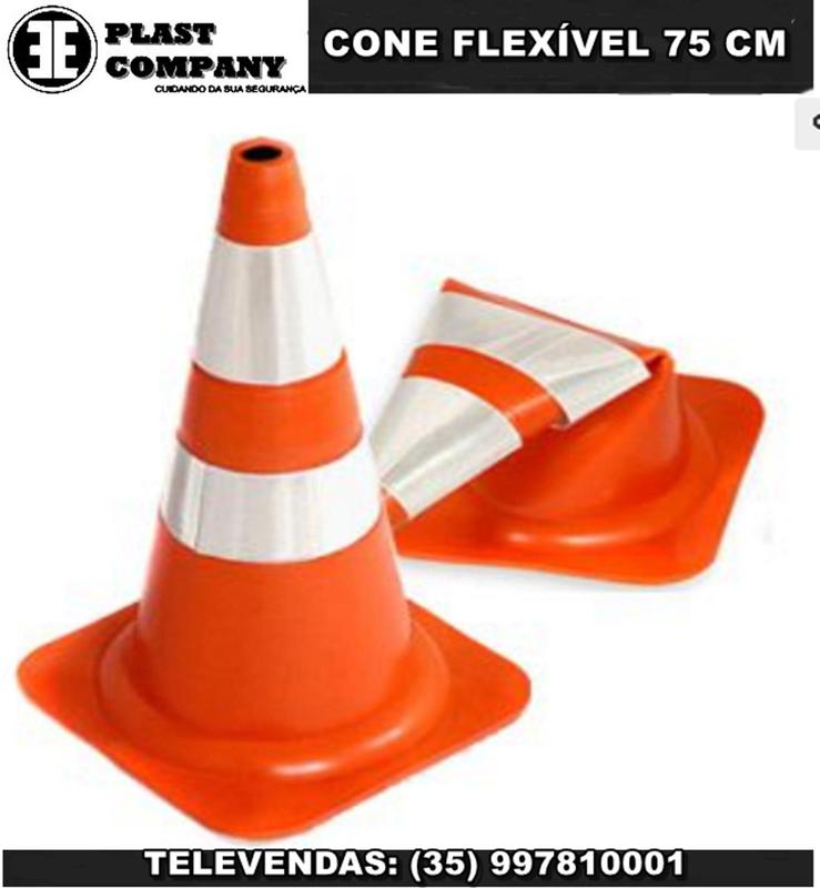 Cone de sinalização flexível - 360 - Cone de Sinalização - Magazine Luiza