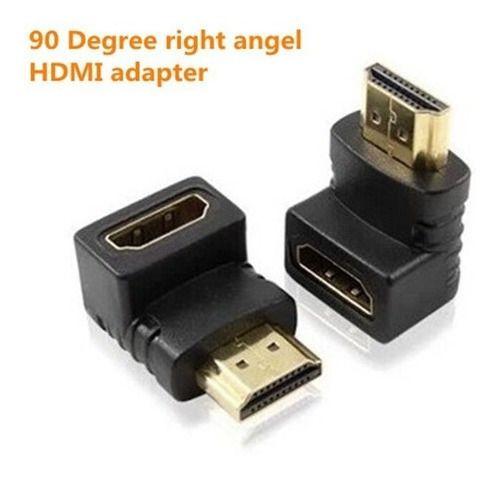 Conector Adaptador Plug Entrada Hdmi 90º Graus Curva - Lenox - Plugs e ...