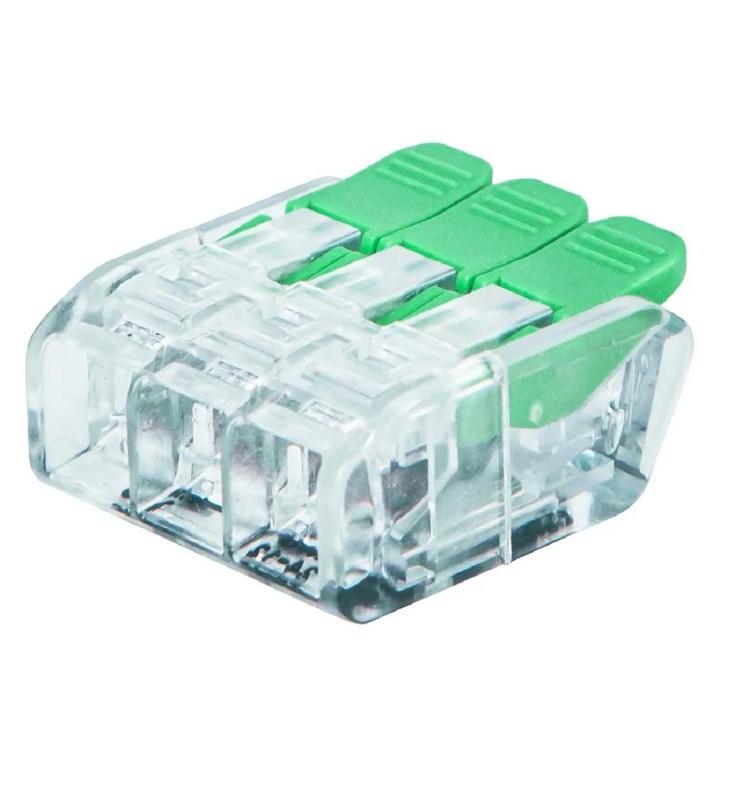 Conector Compacto Emenda 3 Fios Modelo XM26 4mm 32A 10 peças - PROAUTO ...