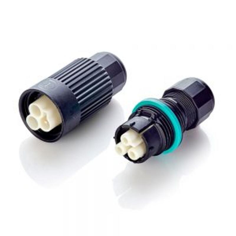Conector de 3 vias desconectável THB.384 - Plugue + Soquete - Techno ...