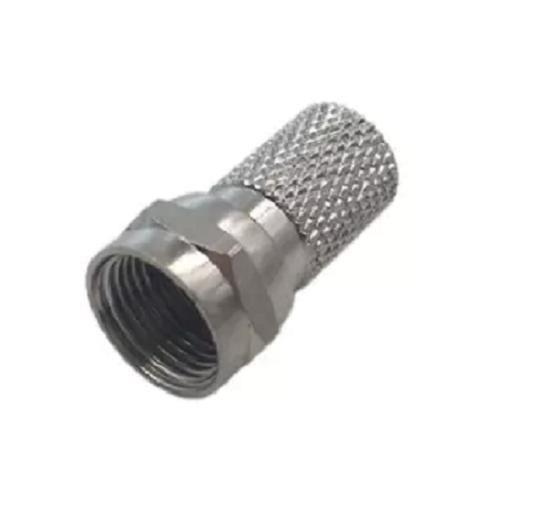 Conector F Macho Com Rosca Para Cabos Rg59(Pcte 50 Unid) - MXT ...