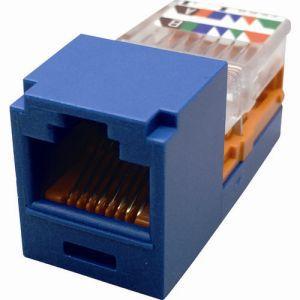 Conector Fêmea Panduit CJ588BU RJ45 CAT5e Blue Caixa c/ 50 un - Emenda ...