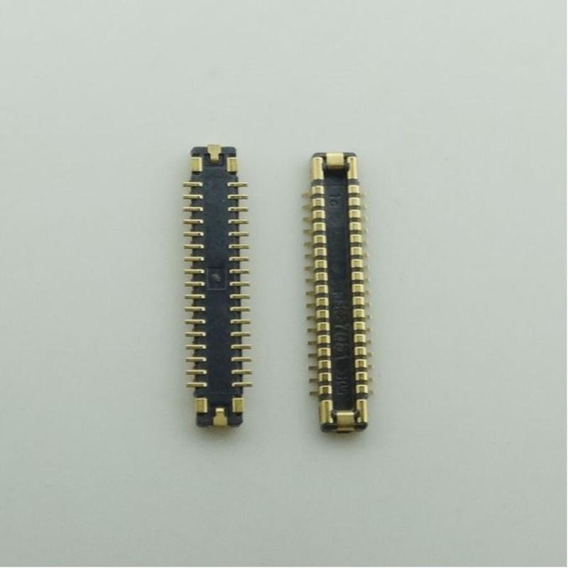Conector FPC da Tela na Placa Mae Samsung J6+ Plus J610 2018 34 Pinos ...