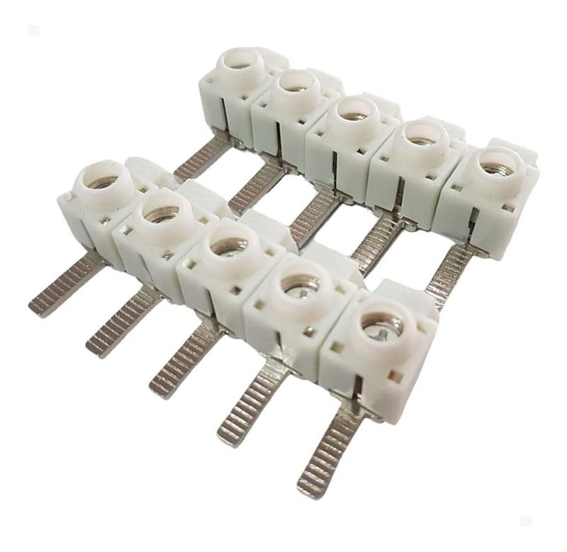 Conector Para Disjuntor Din Genérico 25mm Frontal Com 10pç - JNG ...