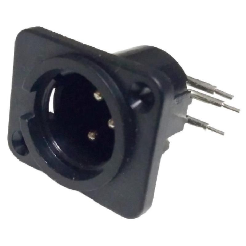 Conector Para Placa Dmx Macho Painel Dj Profissional Party - Bf ...