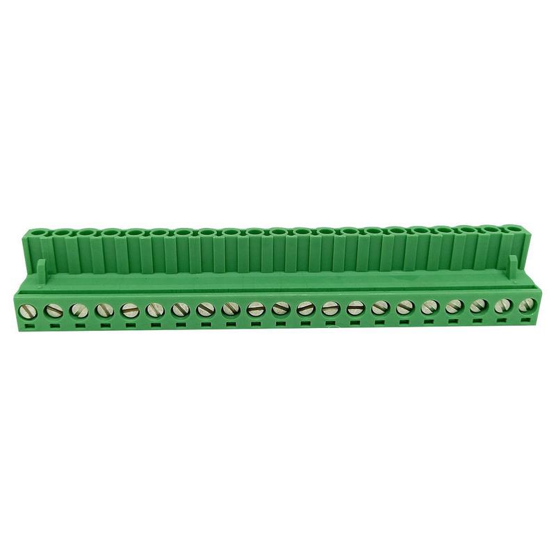 Conector Para Trilho de Fixação Verde 12A 320V 2,5mm Phoenix ...