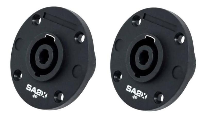 Conector Speakon 4 P. Santo Angelo Speaker 2 Fêmea - Outros Informática ...