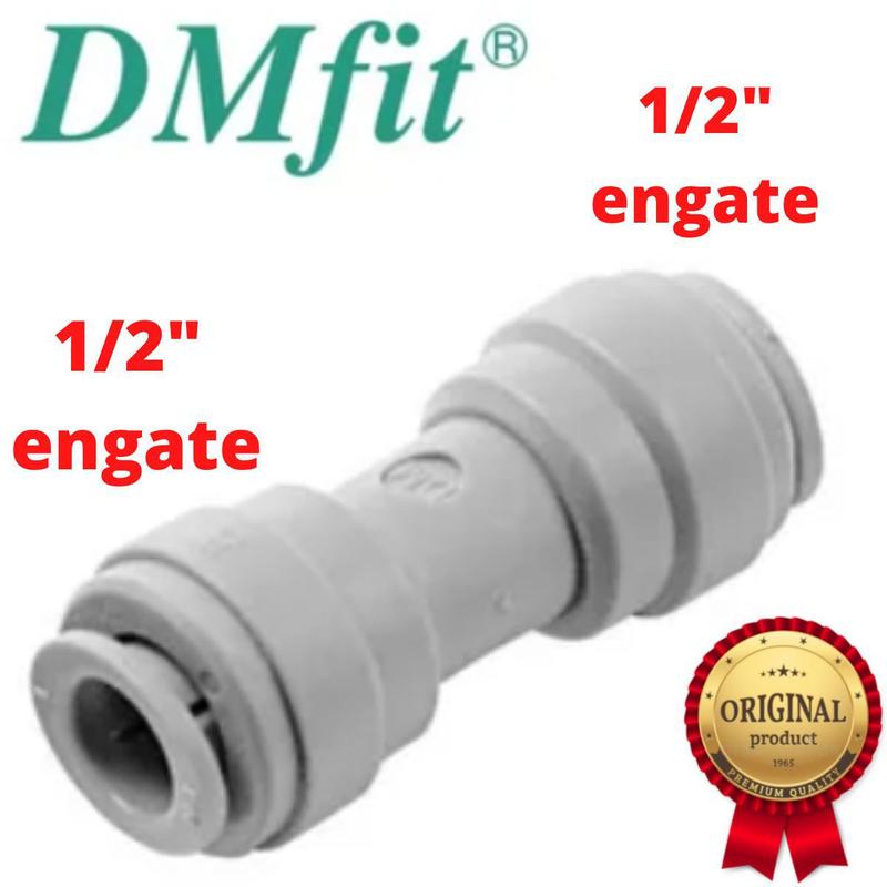 Conexão Engate rápido união tubo 1/2 x 1/2 tubo Mangueira DMFIT - Engate Rápido para Mangueira ...