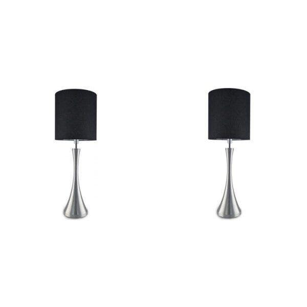 Conjunto 2 Luminárias de Mesa Abajures Bivolt Isadora Design ...