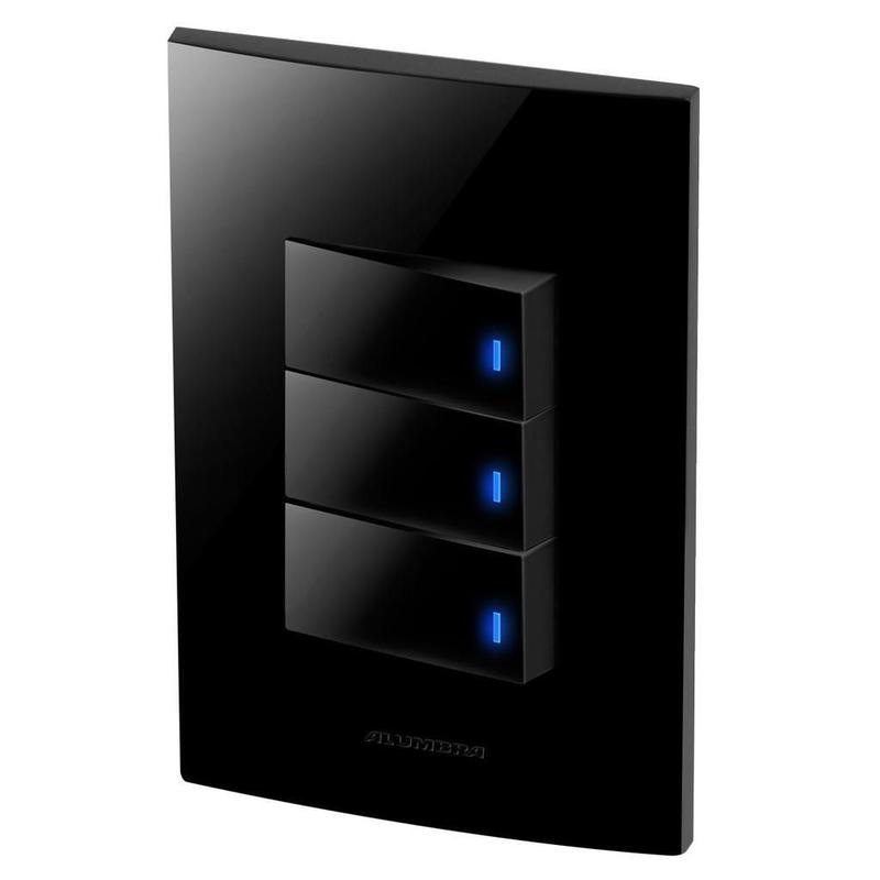 Conjunto 3 Teclas Led - Inova Black Piano - Blp33 - Alumbra ...