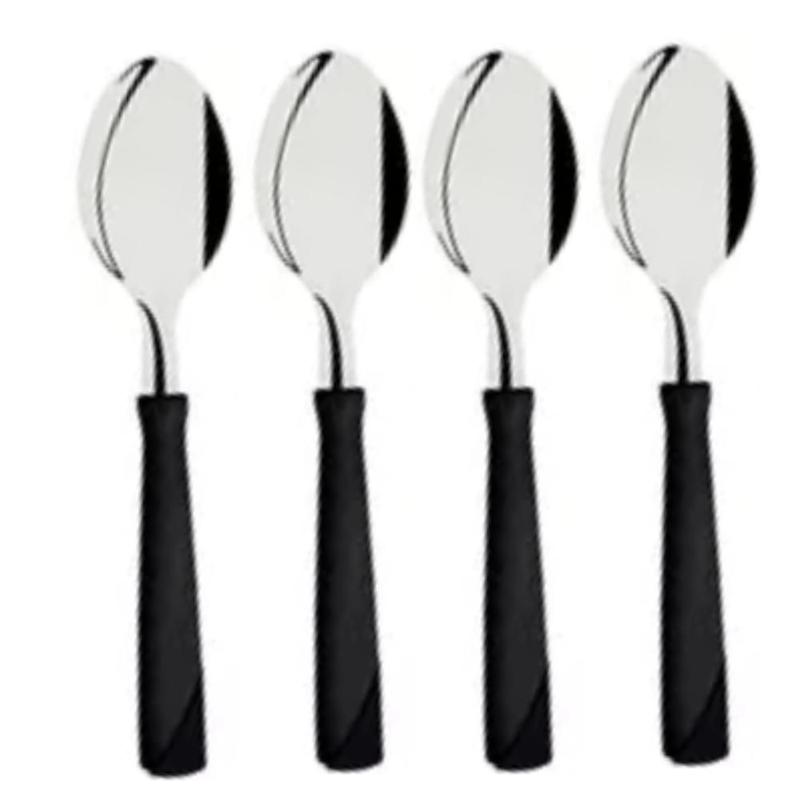 Conjunto 4 Colheres Chá Sobremesa Inox Tramontina New Kolor - Colher ...