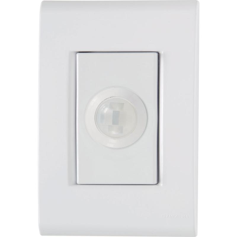 Conjunto 4x2 Detector de Presença Bivolt Tramontina Liz Branco ...