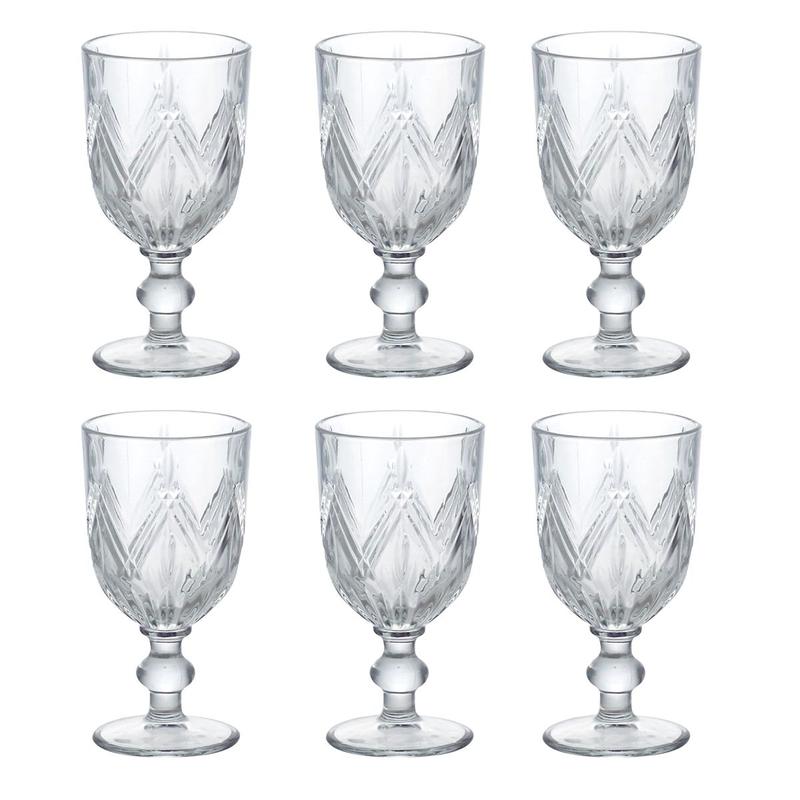 Conjunto 6 Taças De Vidro Para Água Bon Gourmet - Taças - Magazine Luiza