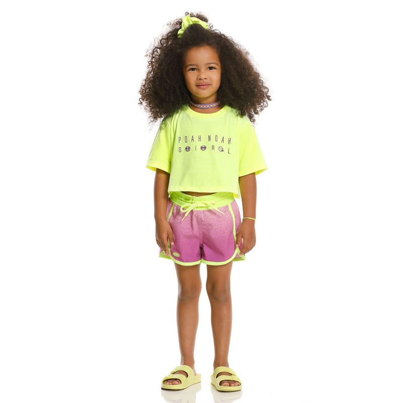 Conjunto amarelo neon poah noah - Conjunto Infantil - Magazine Luiza