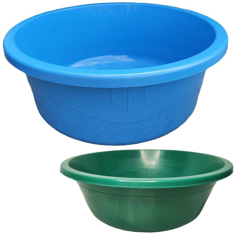 Conjunto Bacia Grande 100 Litros Azul + Bacia Pequena 4 Lts - Arqplast ...