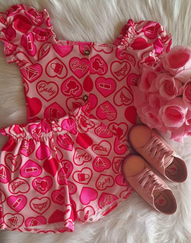 Conjunto Barbie - Lu Store Oficial - Conjunto de Roupa Feminina ...