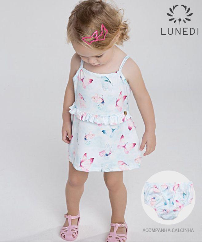 Conjunto bata e calcinha em crepe sublimado - GOLE GOLE - Conjuntos de ...