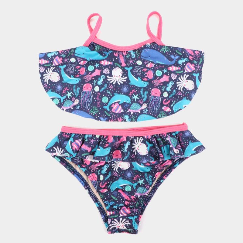 Conjunto Biquini Infantil Pingo Lelê Babadinho - Biquíni Infantil ...