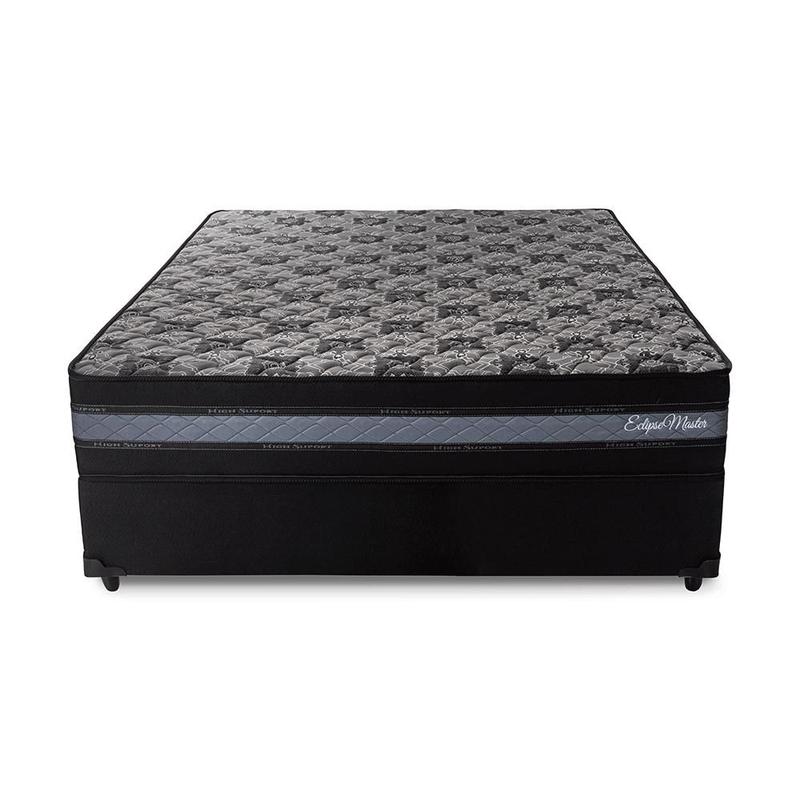 Conjunto Cama Box Eclipse Master com Molas Ensacadas - Hellen Estofados eColchões - Cama Box ...
