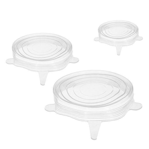 Conjunto de 3 Tampas de Silicone Herméticas e Flexíveis - Prana - Tampa ...