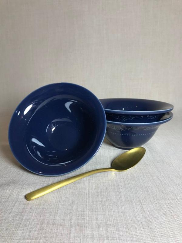 Conjunto de 6 bolws acanthus deep blue 445 ml - PORTO BRASIL - Bowl ...