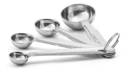 Conjunto De Colheres Medidoras Inox Attuale Plasvale - Medidores e ...