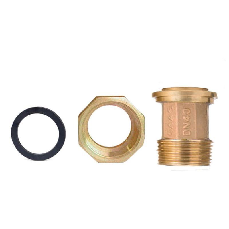 Conjunto de Conexão Latão curto - Polegada 1 ½ - Gaas Soluções ...