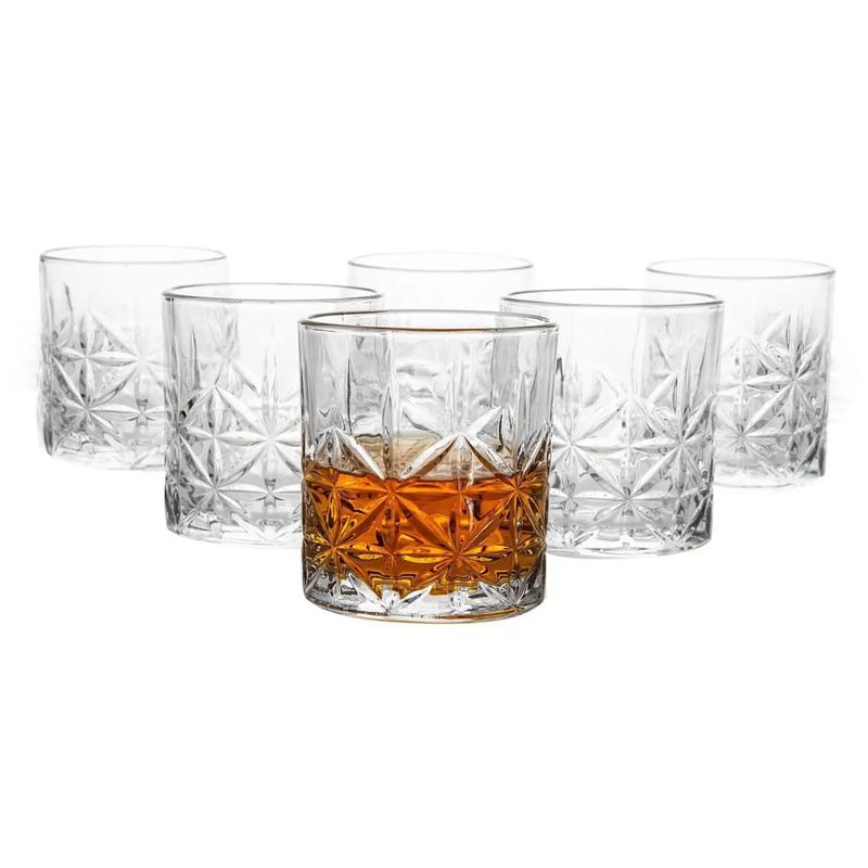Conjunto De Copos Whisky Drink Luxo 6 Peças 330 Ml Haus- Pavillon ...