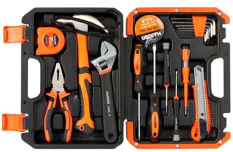 Conjunto de Ferramentas 18 peças 511018 - Harden - Kit Ferramentas ...