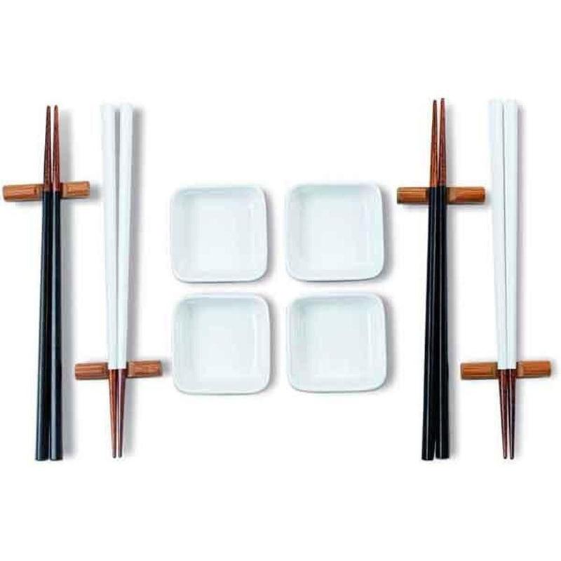 Conjunto De Hashi Para 4 Pessoas Nankin 12 Peças Haus - Haus Concept ...