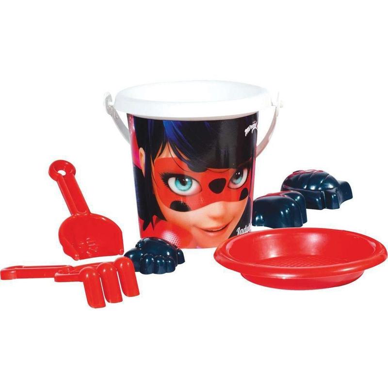 Conjunto de Praia Miraculous Ladybug 07 Peças - Rosita - Baldinho de ...