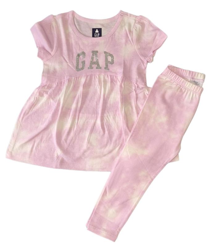 Conjunto infantil gap 2t (2 anos) tie die menina rosa - baby - CARTERS - Conjunto Infantil ...