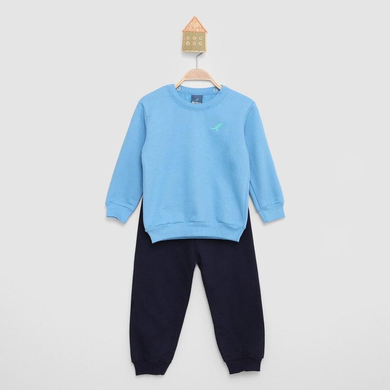 Conjunto Longo Infantil Rei Rex Moletom Peluciado Capuz Dinossauro ...