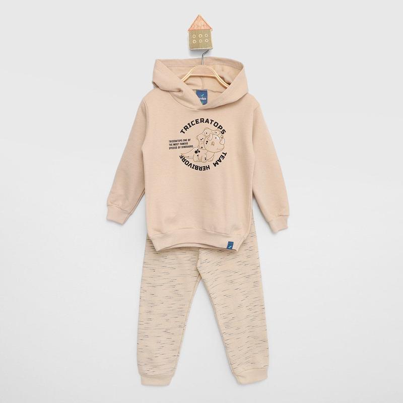 Conjunto Longo Infantil Rei Rex Moletom Peluciado Jet Com Capuz Dino ...