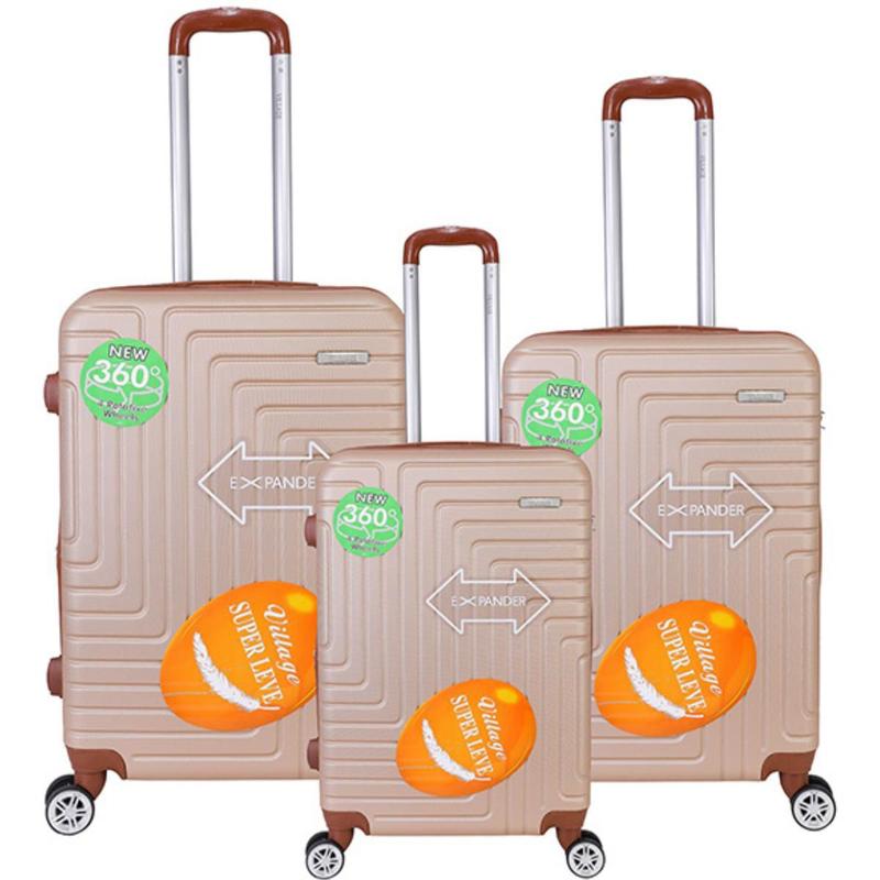 Conjunto Mala De Viagem Com 3 Peças Rodinhas Giratória - Village ...