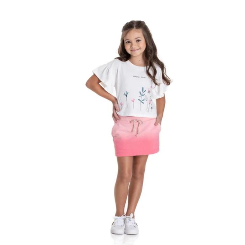 Conjunto menina com saia Amore Mio - TMX - Conjunto Infantil - Magazine ...