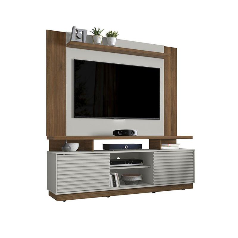 Conjunto para TV atA 60 Polegadas Rack Ripado New Blumenau e Painel ...