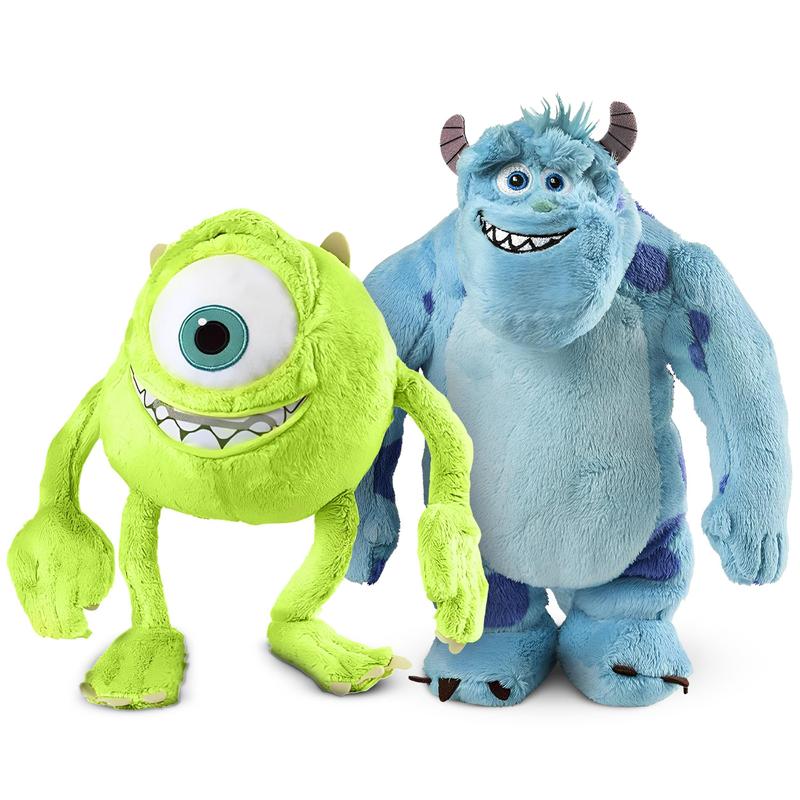 Conjunto Pelúcias Monstros S.A. - Kit Mike Wazowski e Sullivan Disney ...