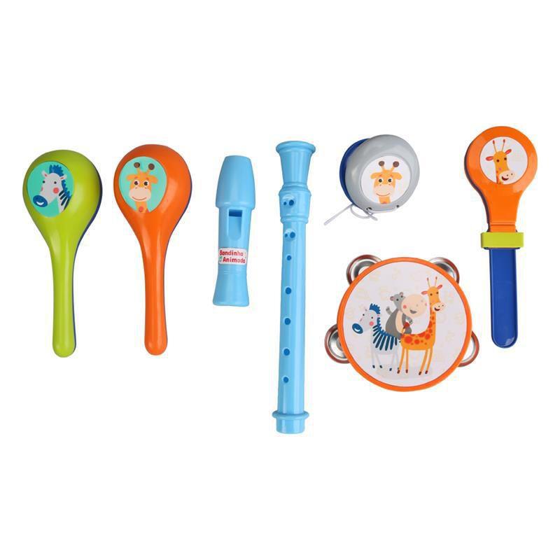 Conjunto - Primeiros Instrumentos Musicais do Bebê - Minimi - Kit de ...
